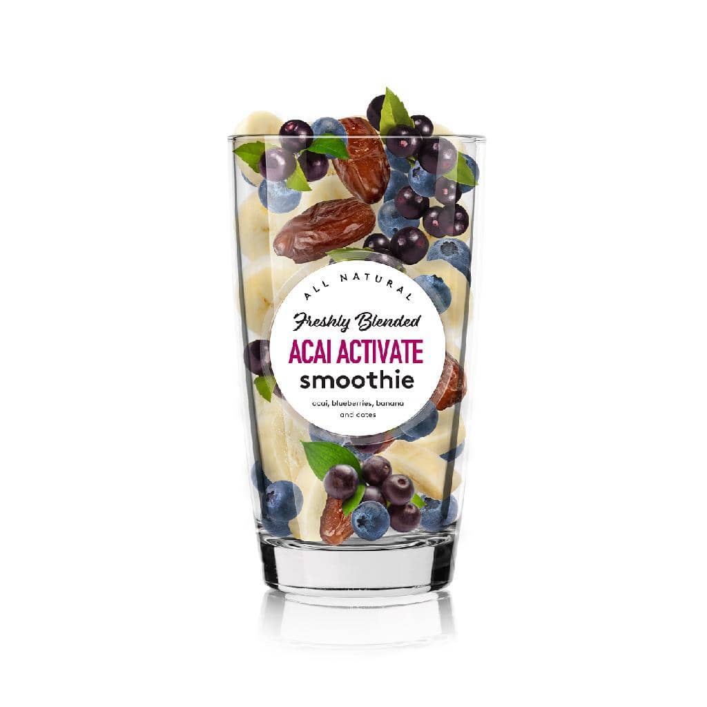 SERIOUS SMOOTHIES ACAI ACTIVATE 12 X 180GM : Reliable Food Distributors