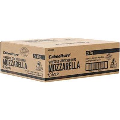 CHEESE SHREDDED CABOOLTURE MOZZARELLA 2 X 6KG | Reliable Food Distributors